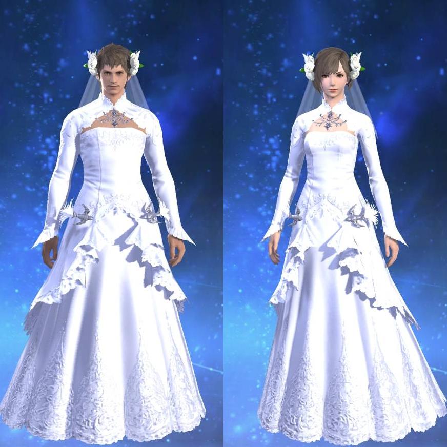 Gown of Eternal Innocence ｜ FFXIV ARMOURY COLLECTION