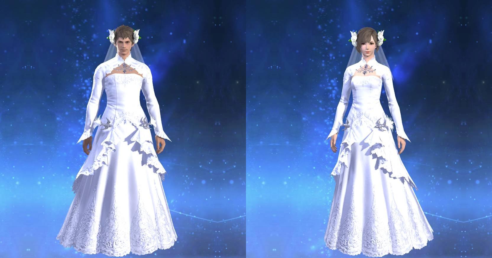 Gown of Eternal Devotion ｜ FFXIV ARMOURY COLLECTION