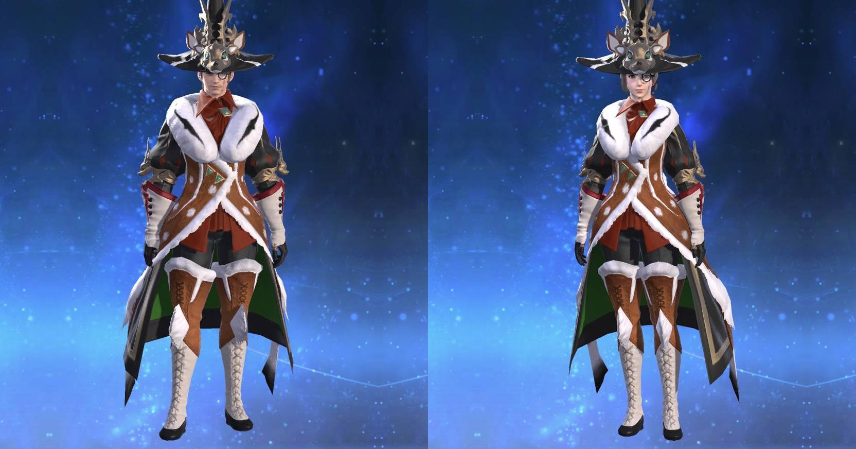 Elktail Robe ｜ FFXIV ARMOURY COLLECTION
