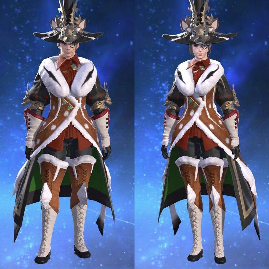 Elktail Robe ｜ FFXIV ARMOURY COLLECTION