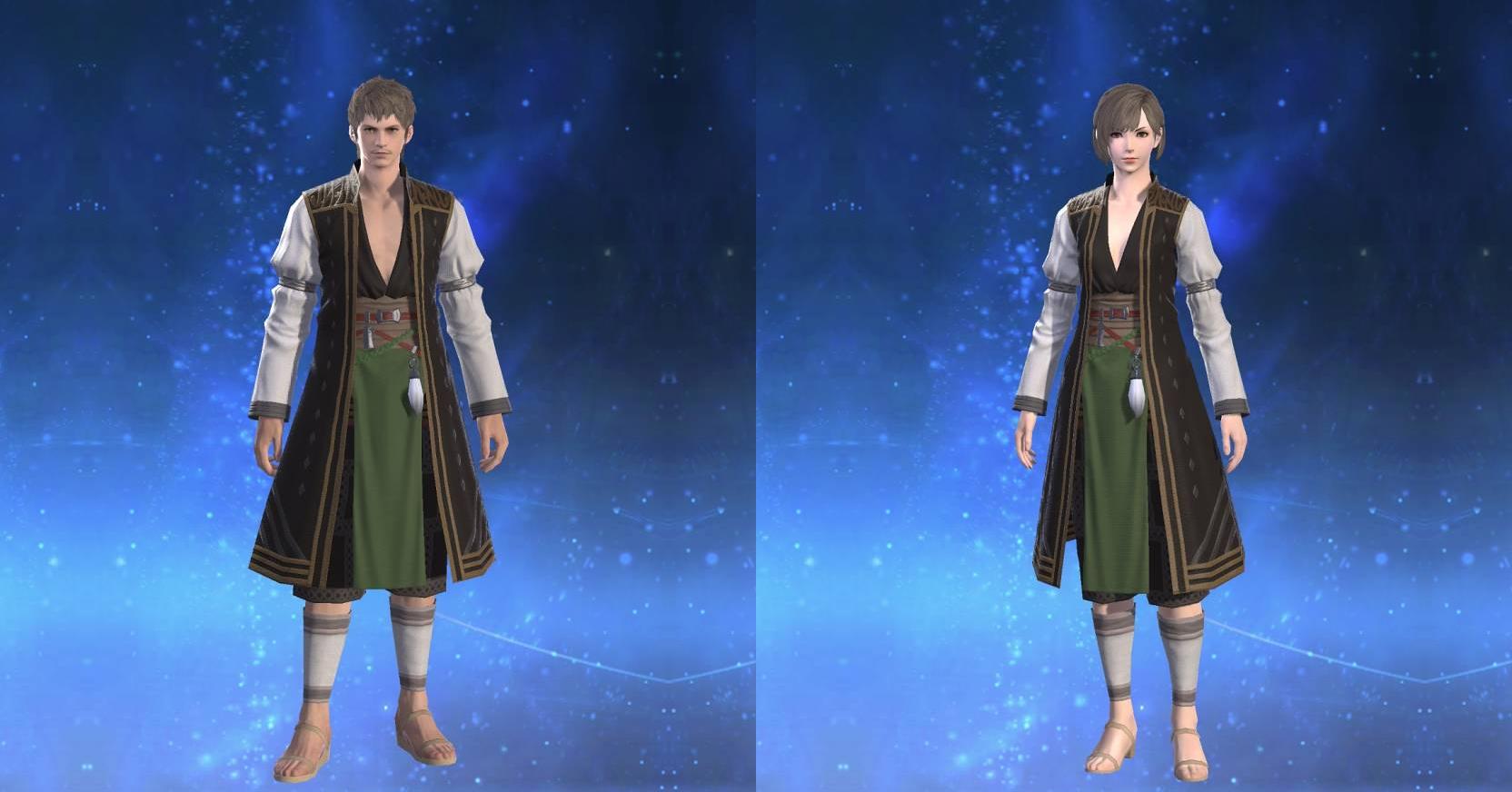 Oasis Doublet ｜ FFXIV ARMOURY COLLECTION