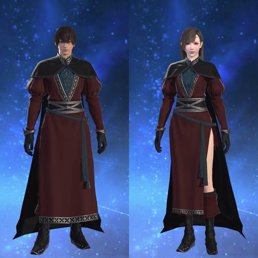 Ruby Cotton Chasuble | FFXIV ARMOURY COLLECTION