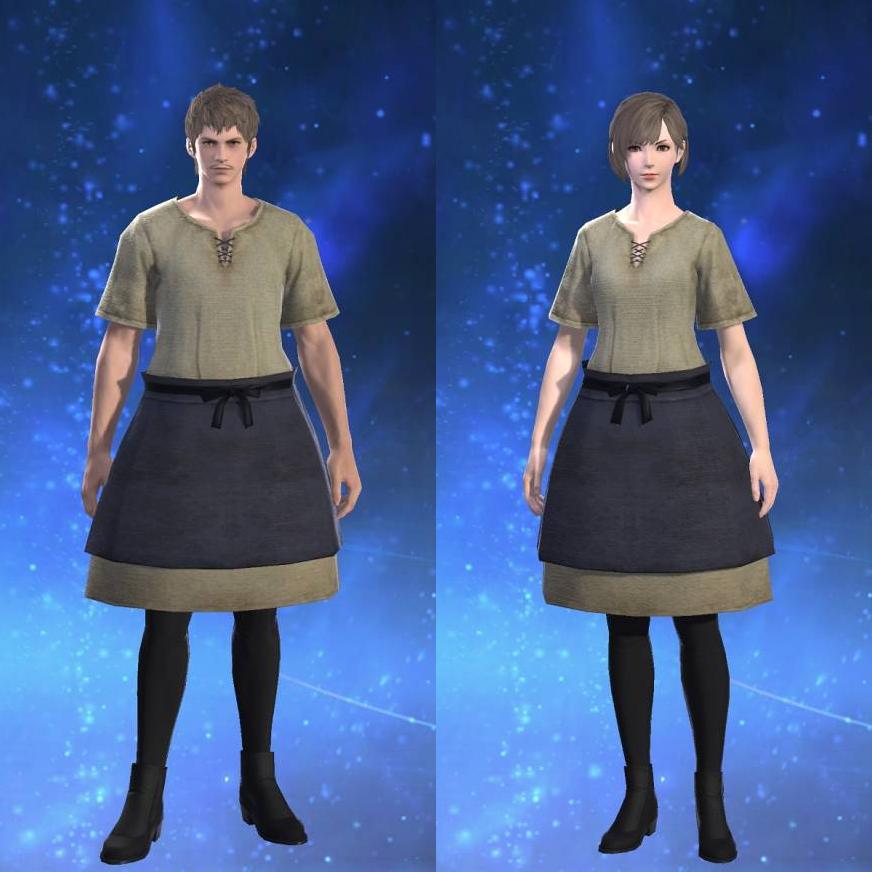 Vintage Chef's Apron ｜ FFXIV ARMOURY COLLECTION