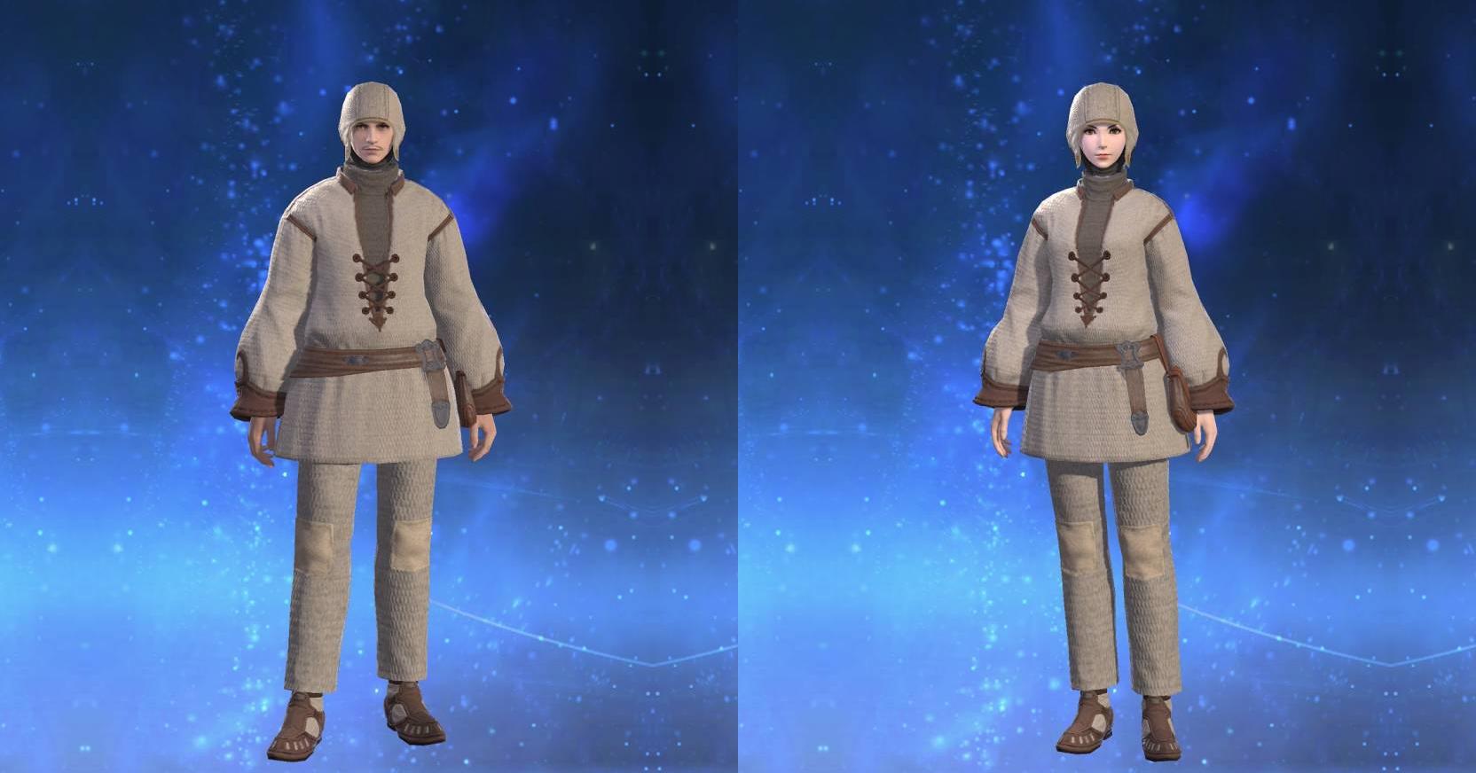 Hempen Dalmatica of Gathering ｜ FFXIV ARMOURY COLLECTION