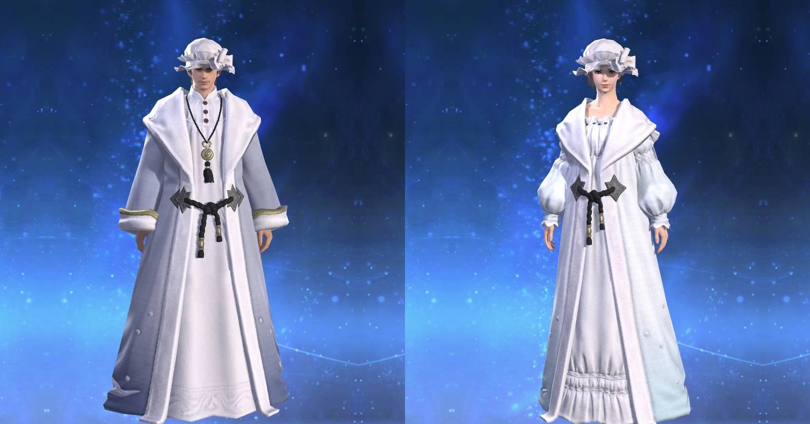 Crescent Moon Nightgown ｜ FFXIV ARMOURY COLLECTION