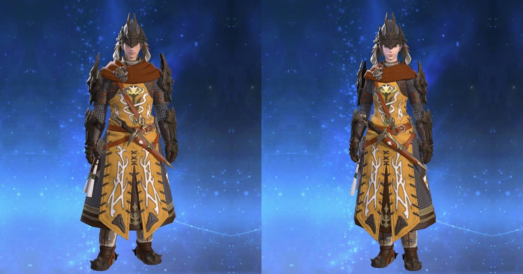 Serpent Elite’s Haubergeon ｜ FFXIV ARMOURY COLLECTION