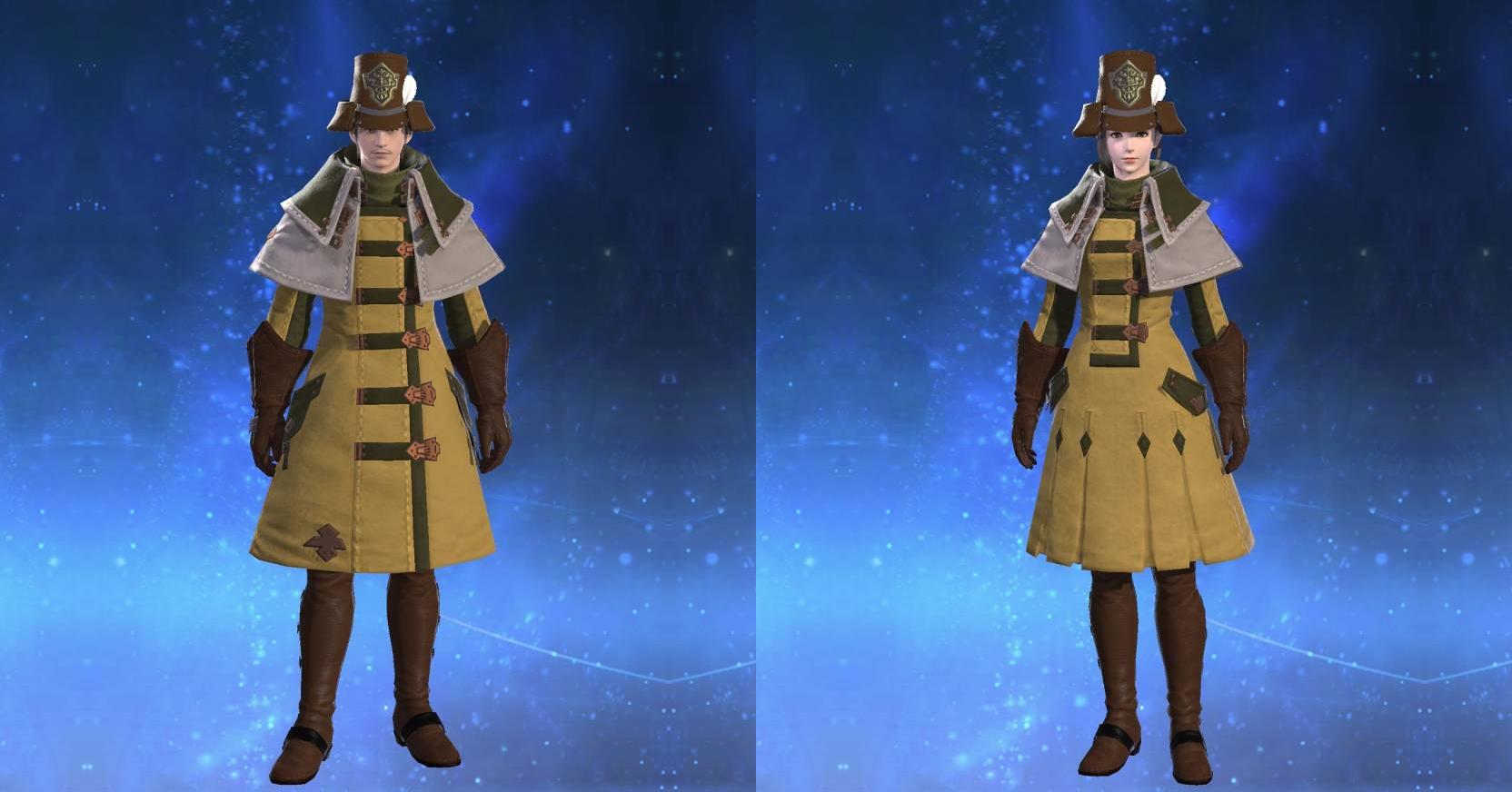 Gridanian Soldier’s Overcoat ｜ FFXIV ARMOURY COLLECTION