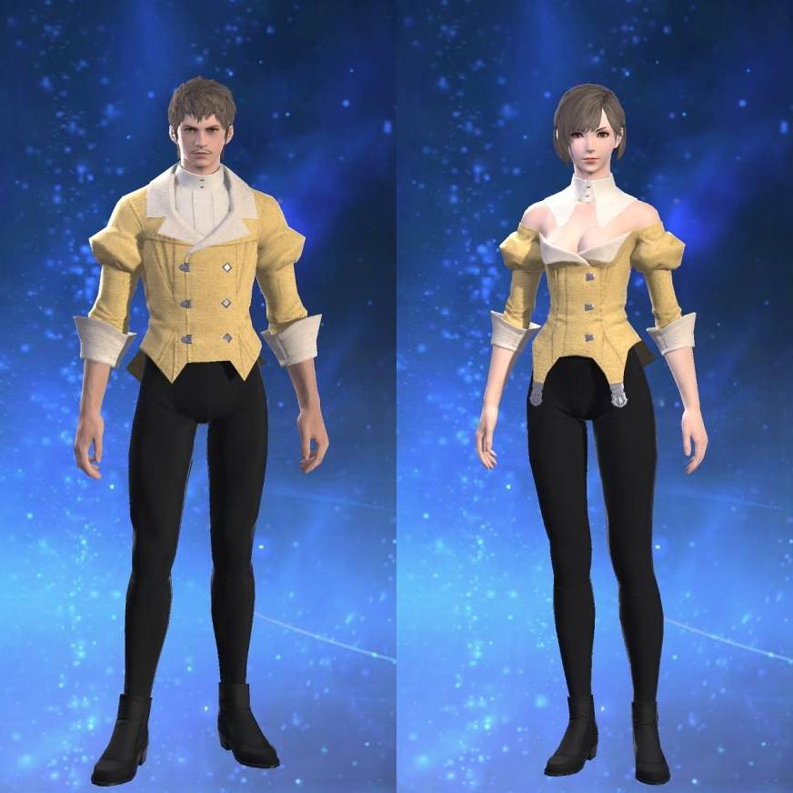 Serpent Private's Coatee ｜ FFXIV ARMOURY COLLECTION