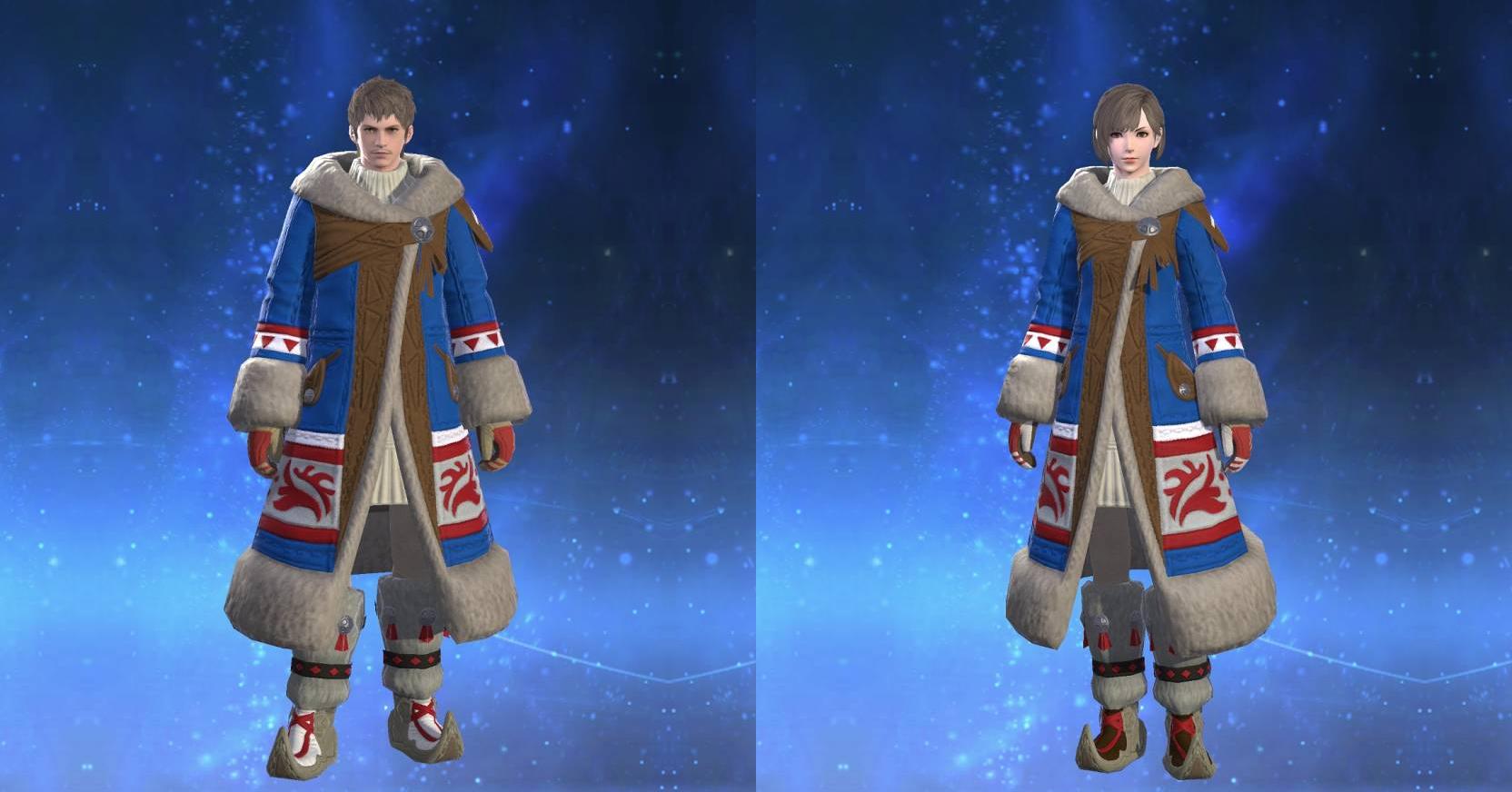 Glacial Coat ｜ FFXIV ARMOURY COLLECTION