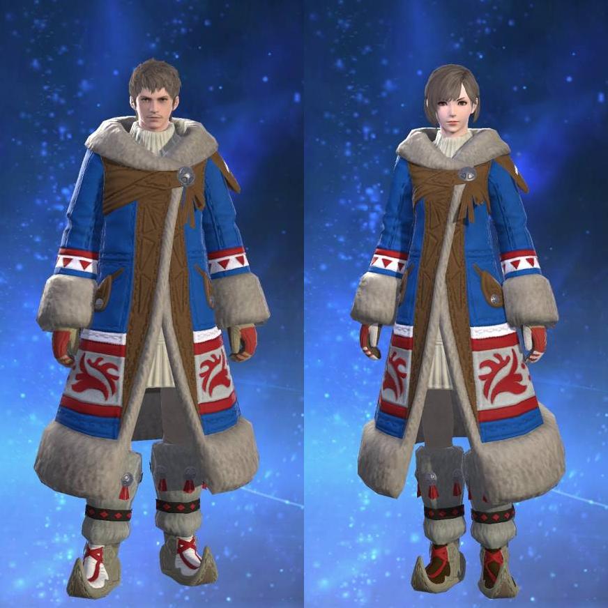 Glacial Coat ｜ FFXIV ARMOURY COLLECTION