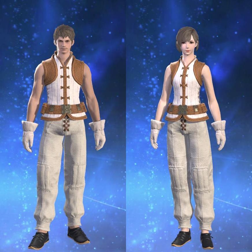 Cotton Doublet Vest of Gathering ｜ FFXIV ARMOURY COLLECTION