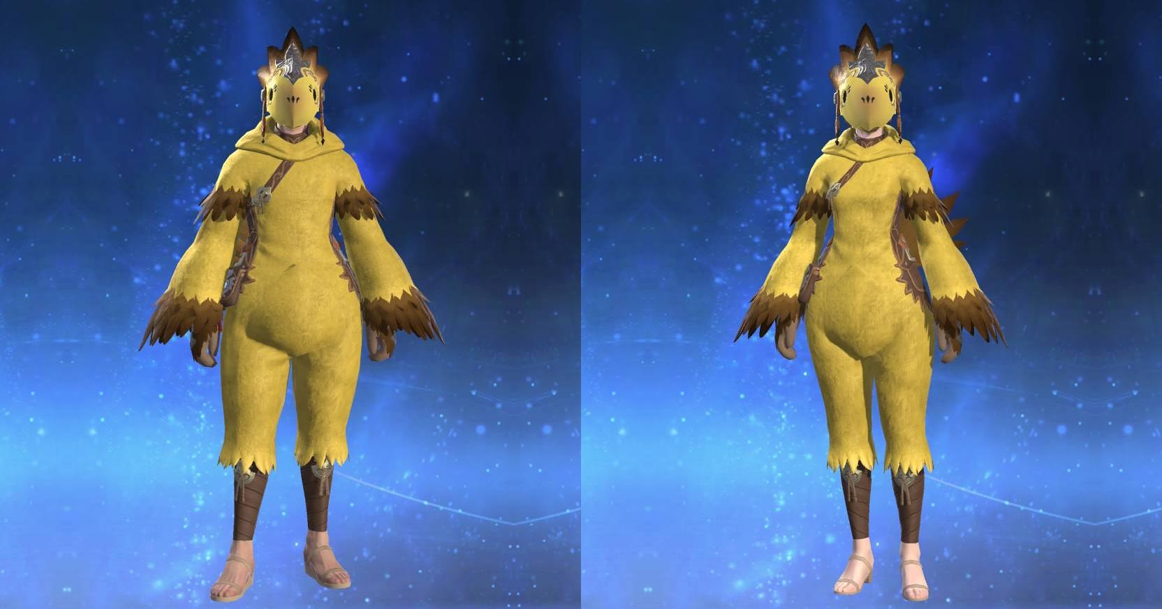 Chocobo Suit ｜ FFXIV ARMOURY COLLECTION