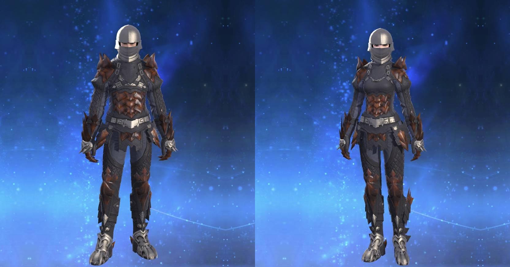 Tortoiseshell Scale Mail ｜ FFXIV ARMOURY COLLECTION