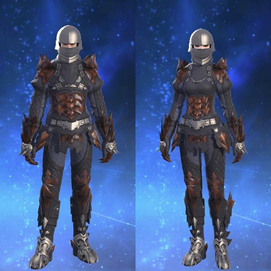 Tortoiseshell Scale Mail ｜ FFXIV ARMOURY COLLECTION