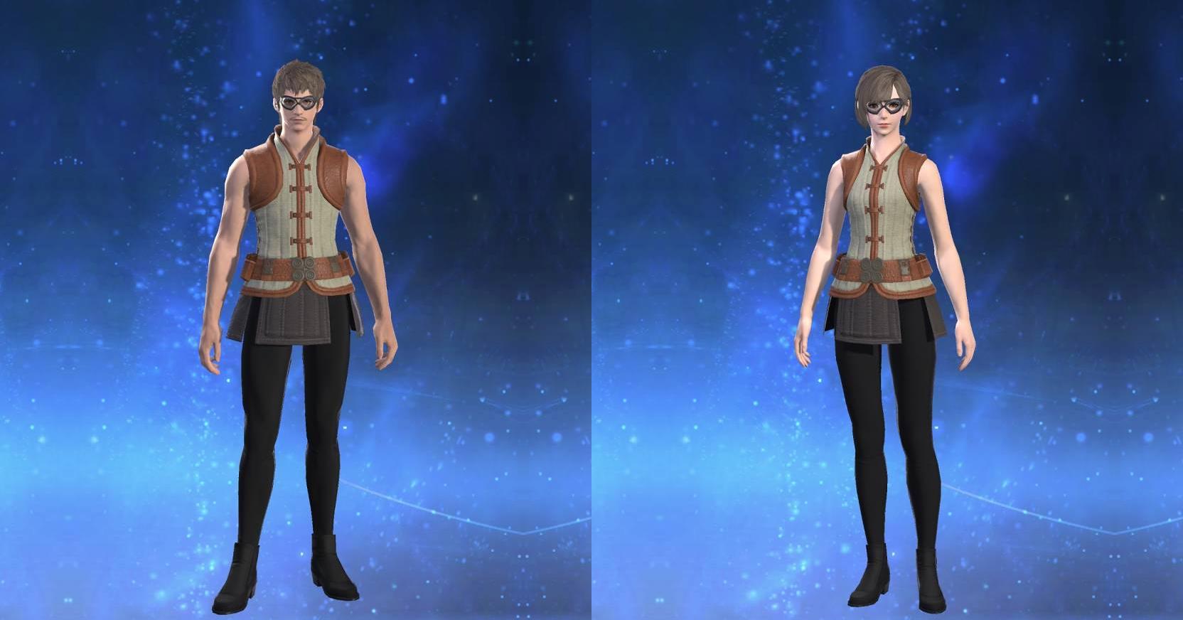 Velveteen Doublet Vest of Crafting ｜ FFXIV ARMOURY COLLECTION