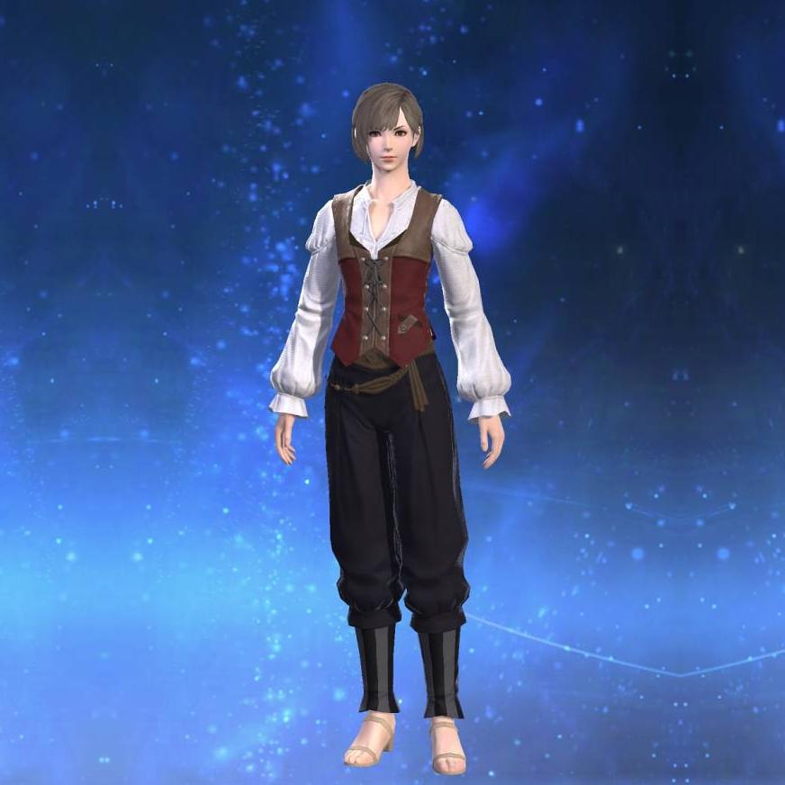 Riviera Doublet ｜ FFXIV ARMOURY COLLECTION