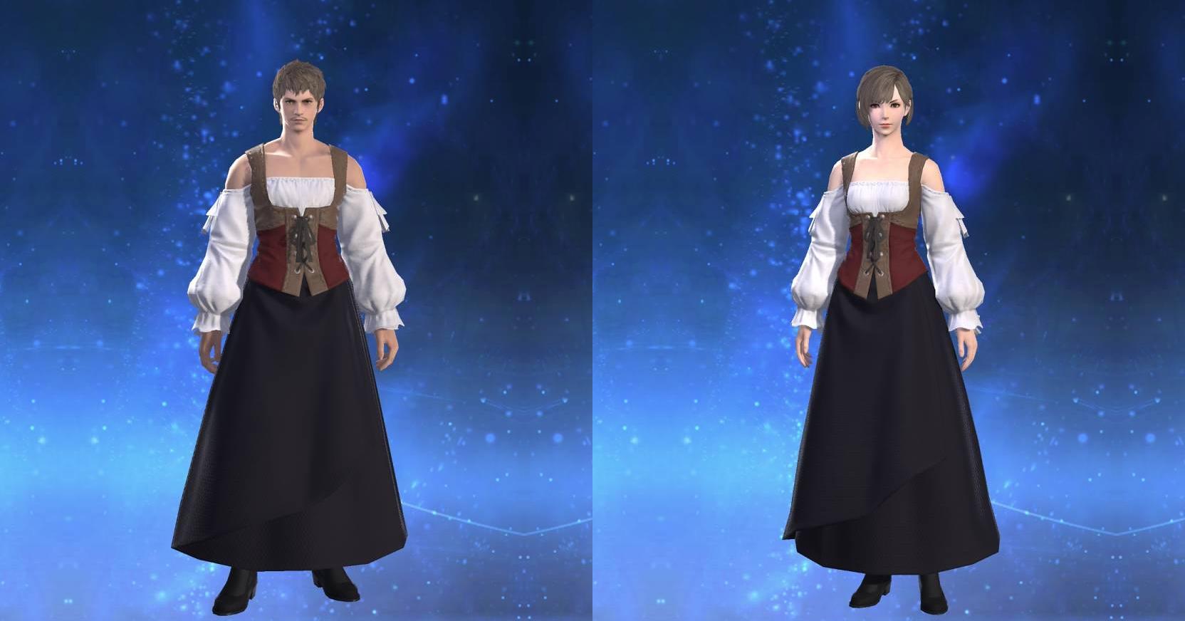 Riviera Dress ｜ FFXIV ARMOURY COLLECTION