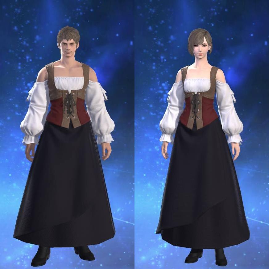 Riviera Doublet ｜ FFXIV ARMOURY COLLECTION