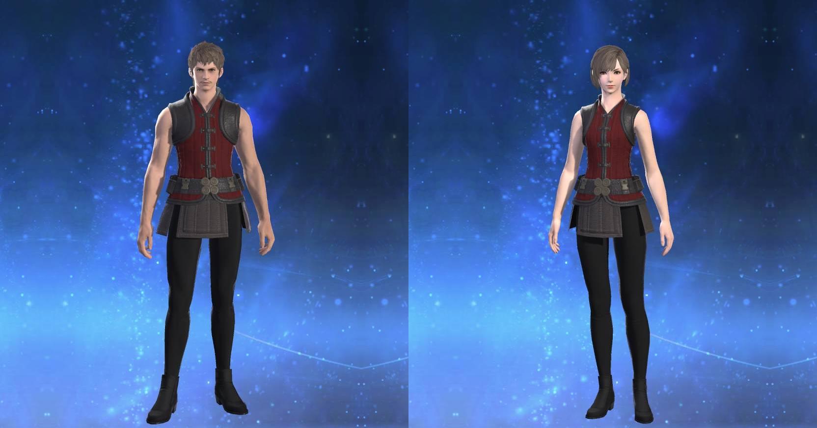 Storm Private's Doublet Vest ｜ FFXIV ARMOURY COLLECTION