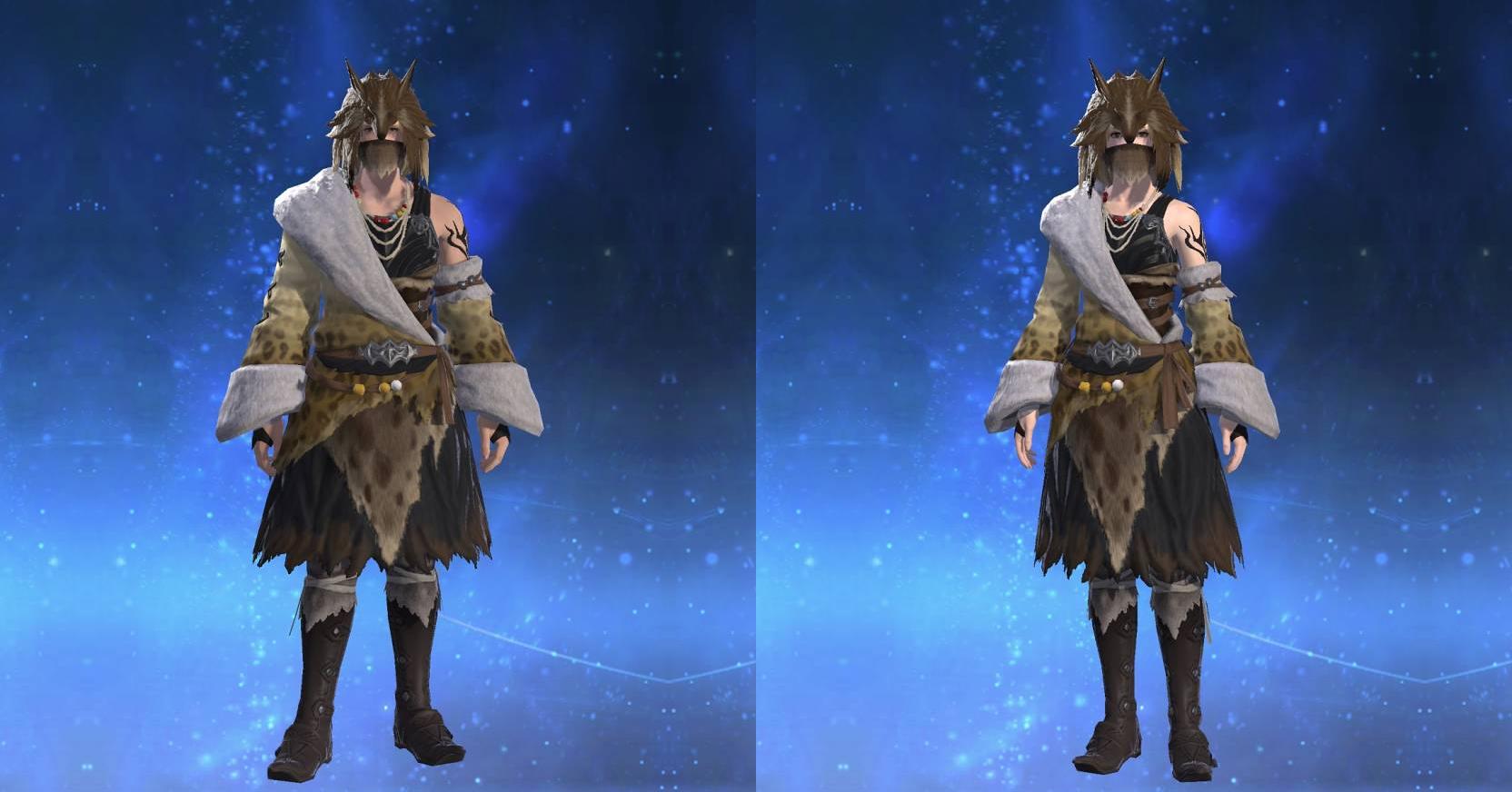 Woad Skywarrior's Fur ｜ FFXIV ARMOURY COLLECTION