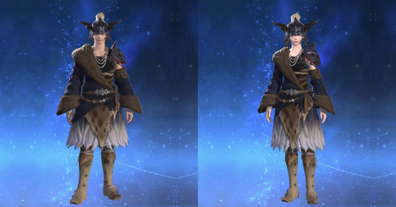 Woad Skylancer's Fur ｜ FFXIV ARMOURY COLLECTION