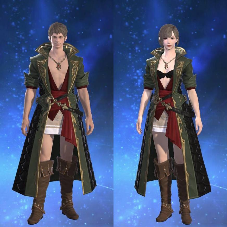 Uraeus Coat ｜ FFXIV ARMOURY COLLECTION
