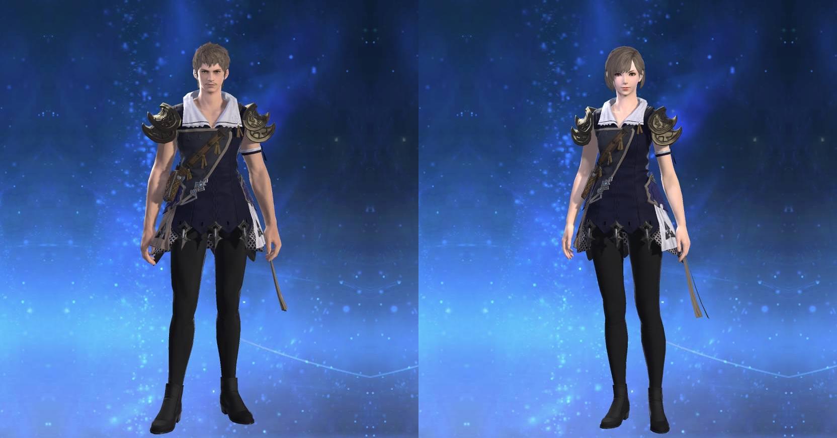 Ornate Star Velvet Tabard of Scouting ｜ FFXIV ARMOURY COLLECTION
