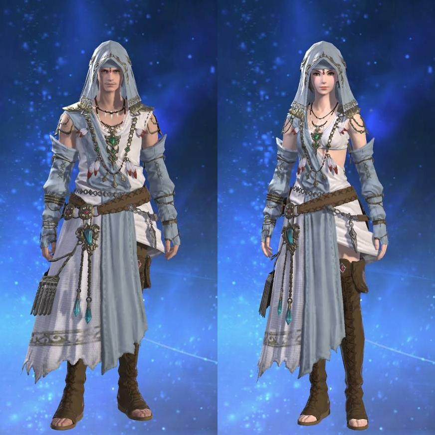 Star Velvet Himation of Healing ｜ FFXIV ARMOURY COLLECTION