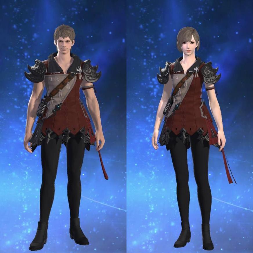 Ornate Star Velvet Tabard of Scouting ｜ FFXIV ARMOURY COLLECTION