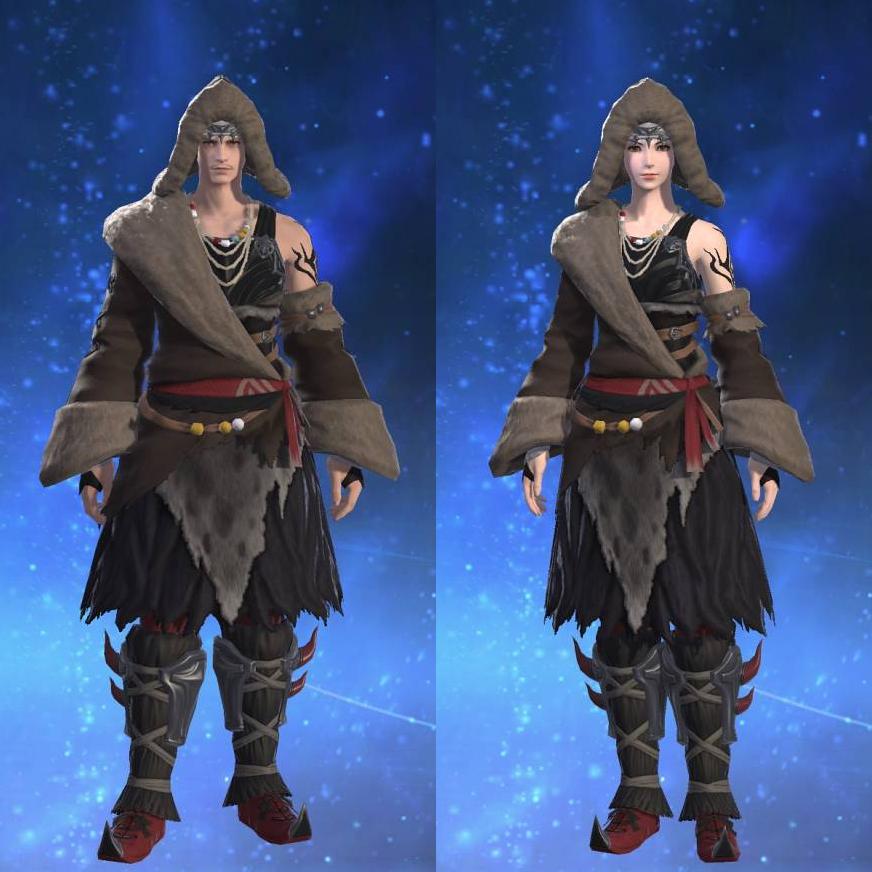Woad Skywicce's Fur ｜ FFXIV ARMOURY COLLECTION