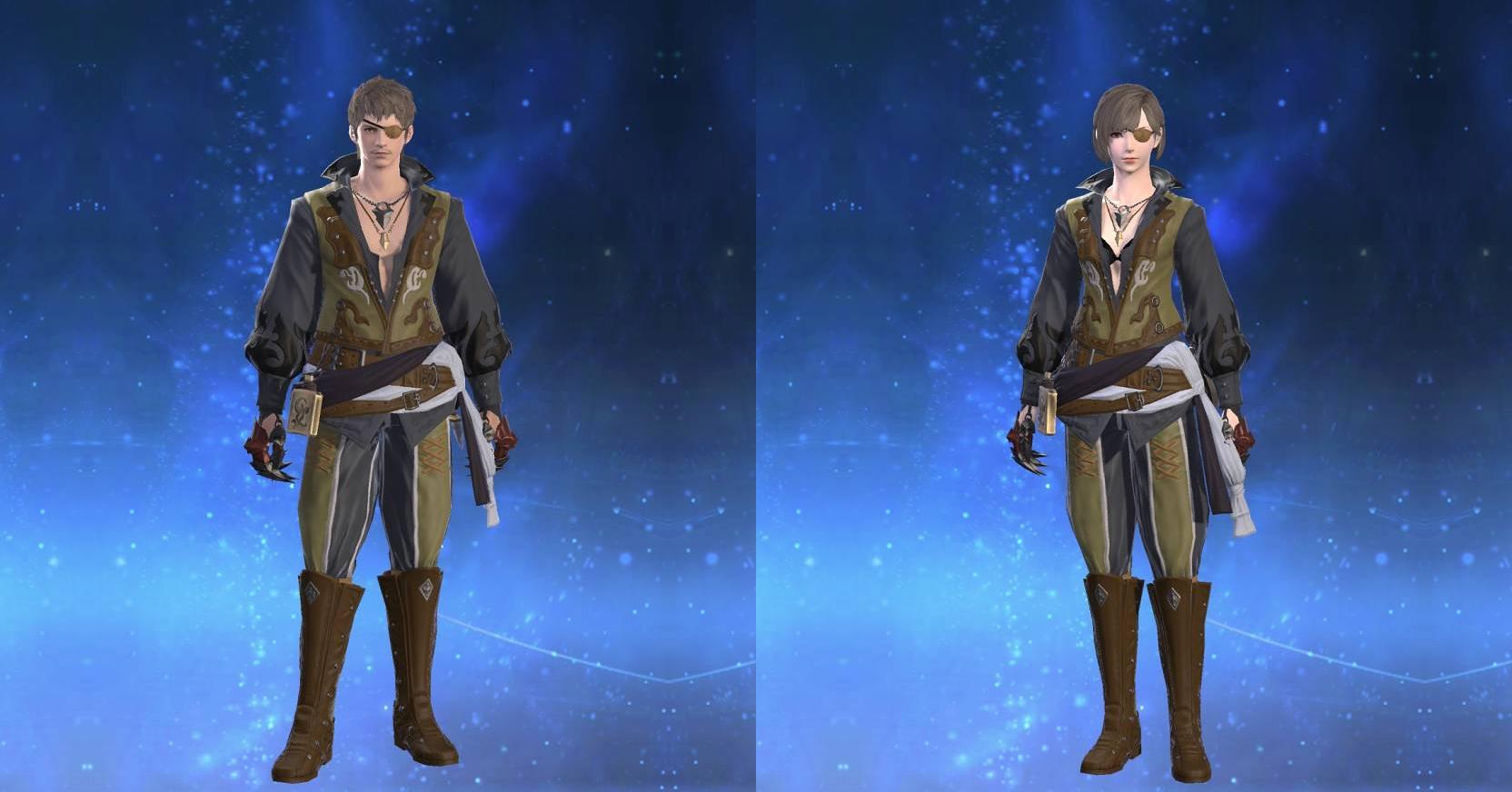 Holy Rainbow Shirt of Striking ｜ FFXIV ARMOURY COLLECTION