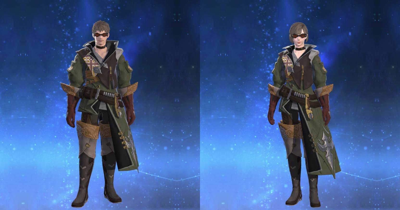 Gunner’s Coat +2 ｜ FFXIV ARMOURY COLLECTION