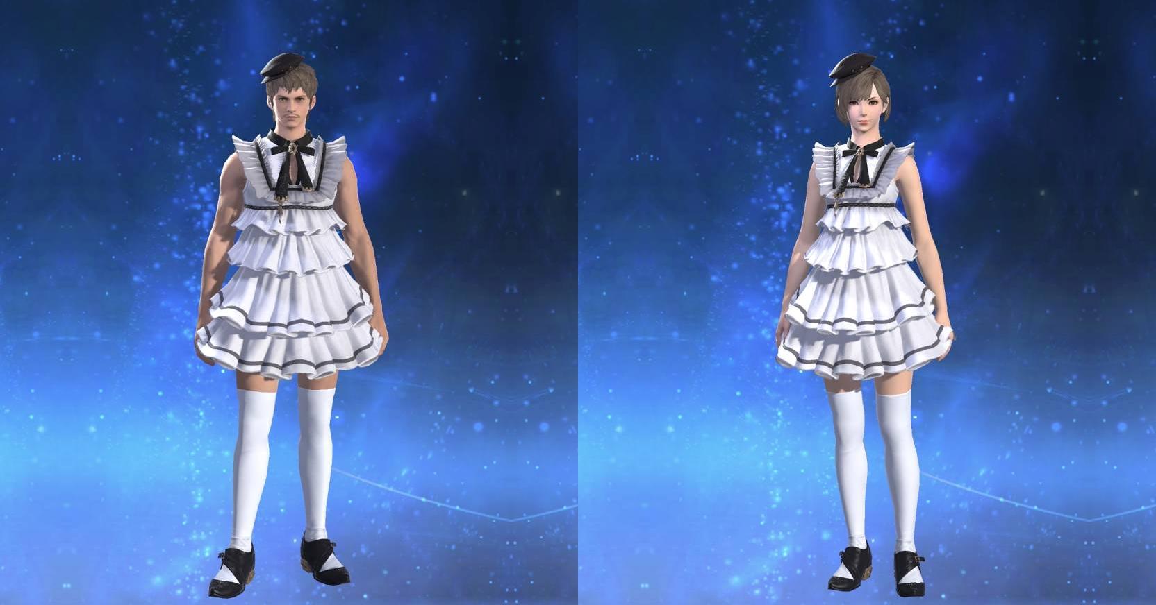 Quaintrelle’s Ruffled Dress ｜ FFXIV ARMOURY COLLECTION