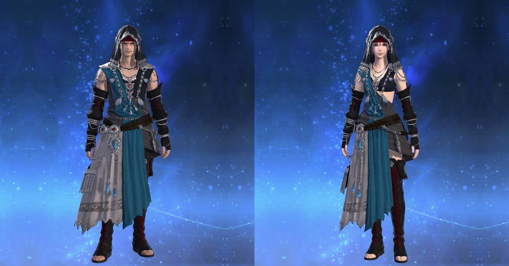 Ghost Barque Himation of Scouting ｜ FFXIV ARMOURY COLLECTION