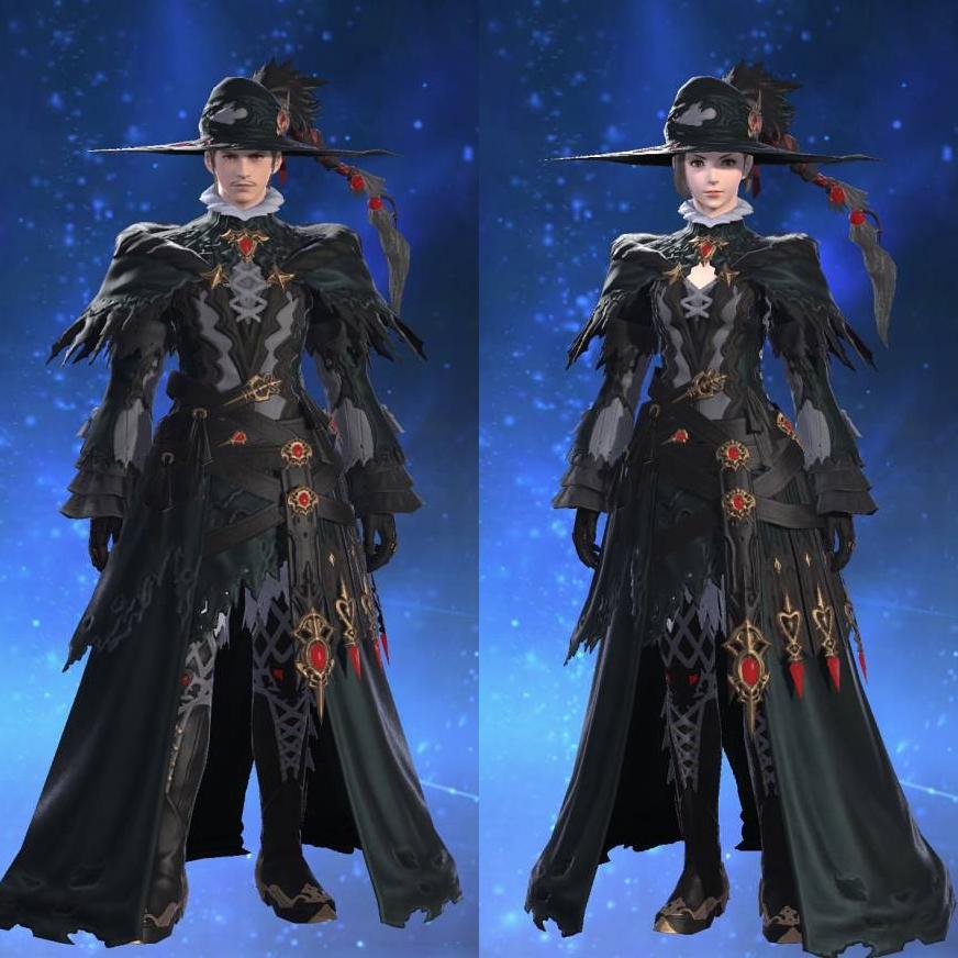 Ornate True Linen Robe of Casting ｜ FFXIV ARMOURY COLLECTION