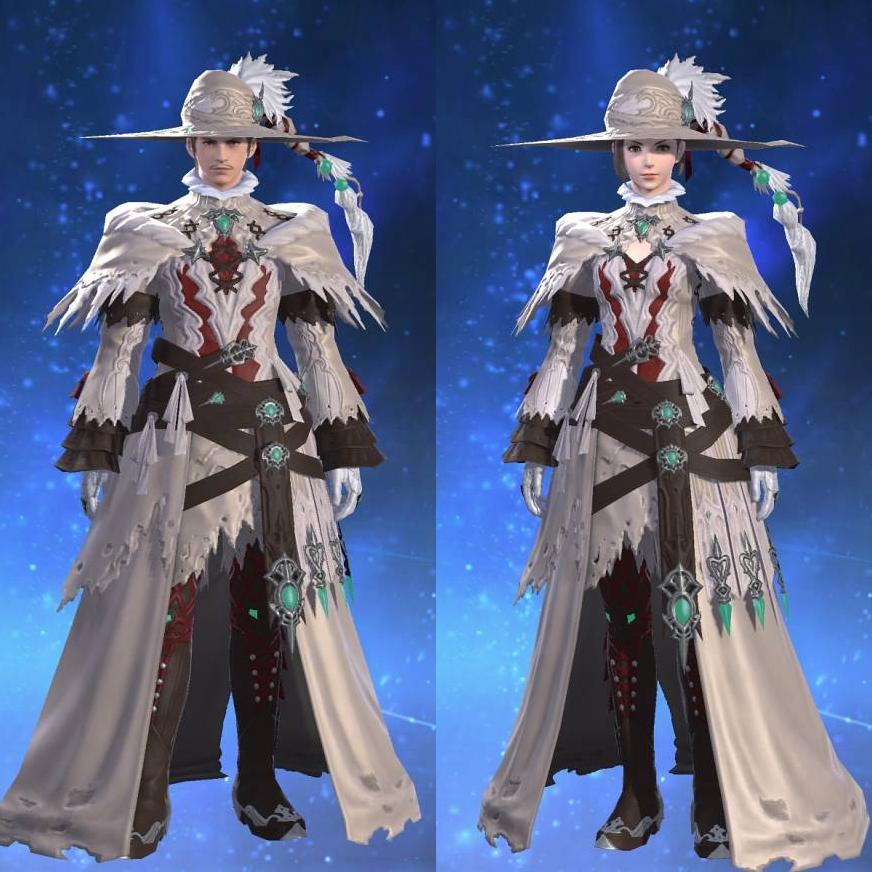 Augmented True Linen Robe of Healing ｜ FFXIV ARMOURY COLLECTION