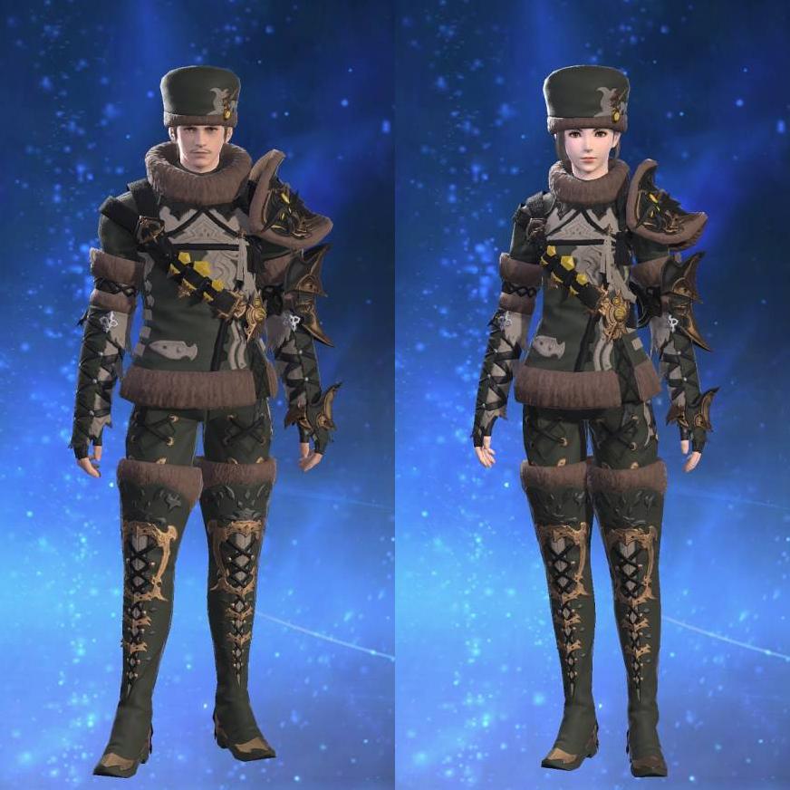 Ornate True Linen Jacket of Aiming ｜ FFXIV ARMOURY COLLECTION