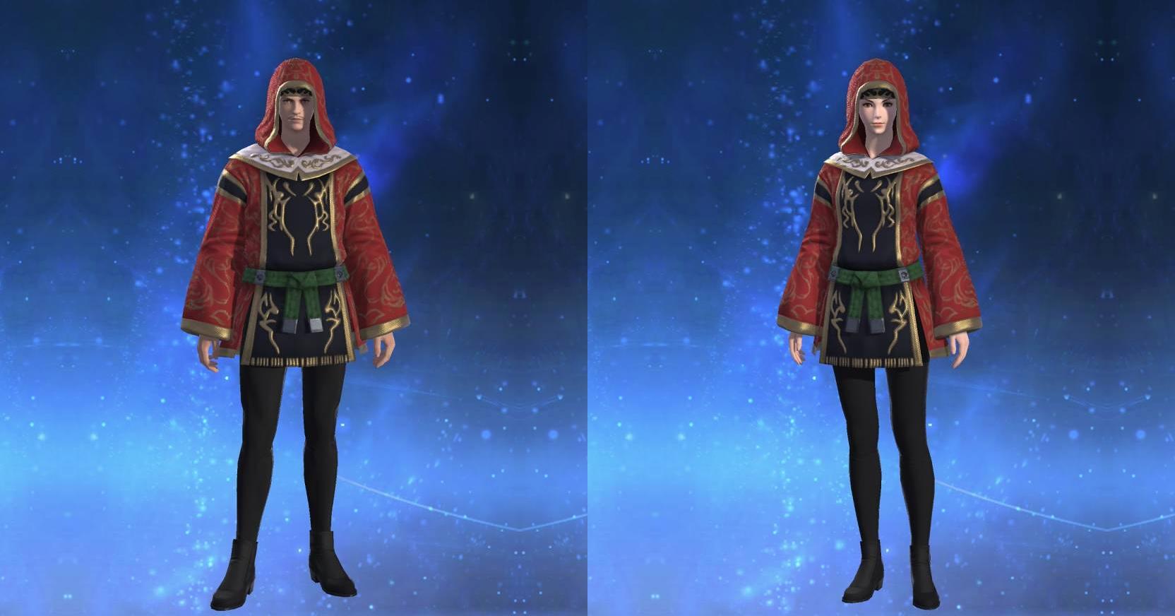 Vermilion Cloak of Casting ｜ FFXIV ARMOURY COLLECTION