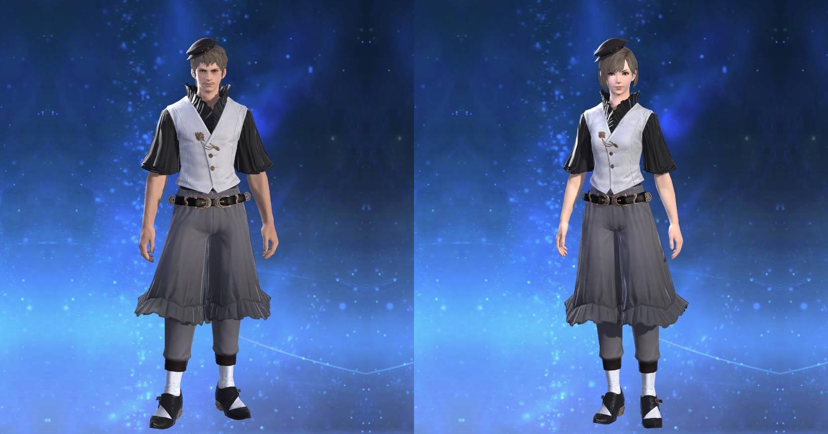 Boulevardier’s Ruffled Shirt ｜ FFXIV ARMOURY COLLECTION