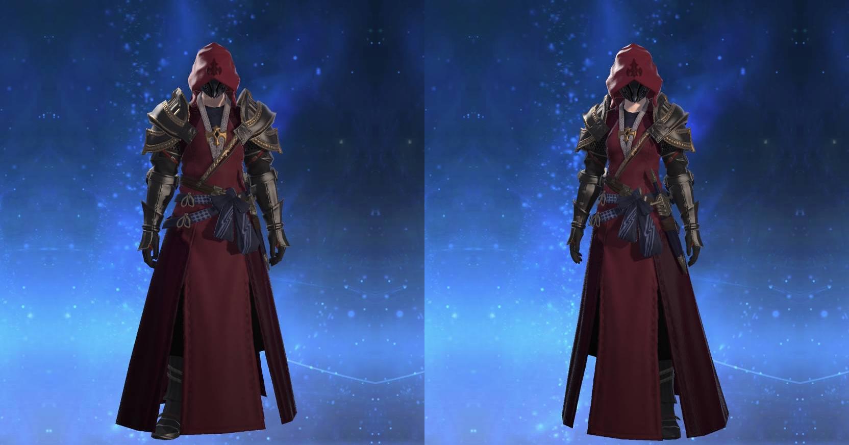 Marid Leather Coat of Striking ｜ FFXIV ARMOURY COLLECTION