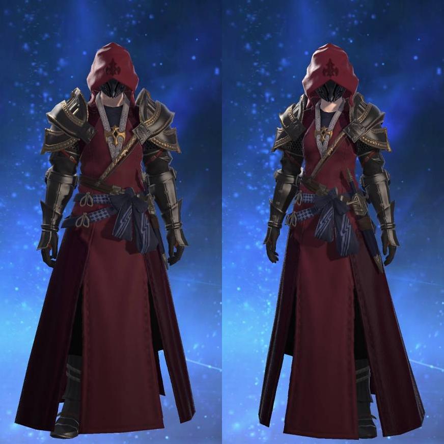 Marid Leather Coat of Striking ｜ FFXIV ARMOURY COLLECTION