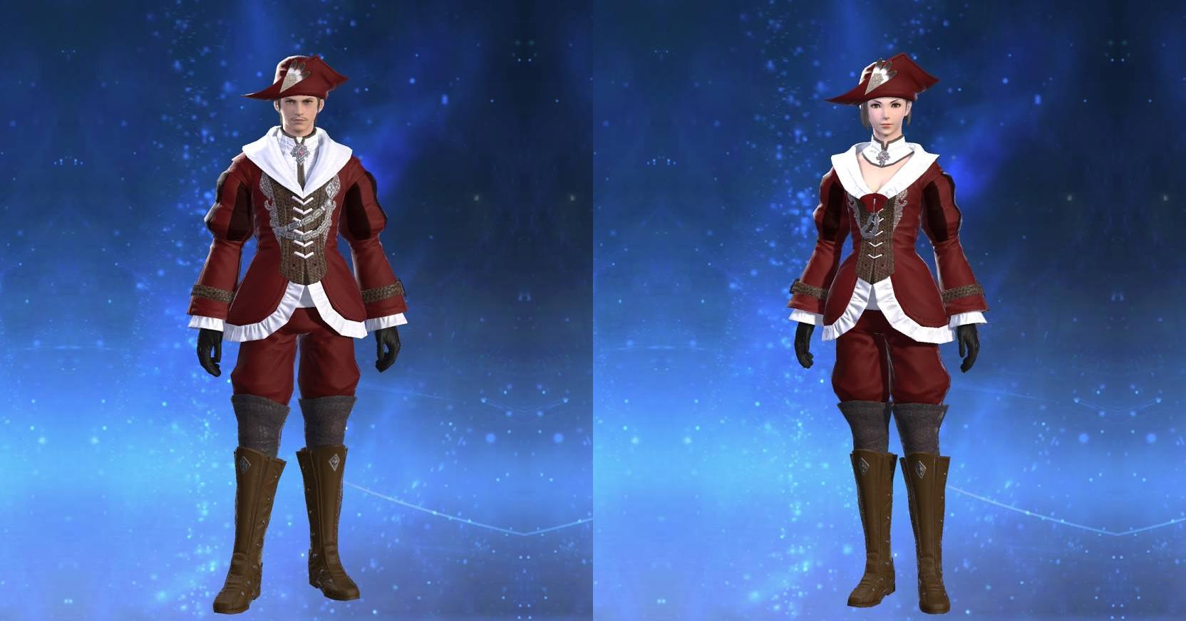 Red Bliaud ｜ FFXIV ARMOURY COLLECTION