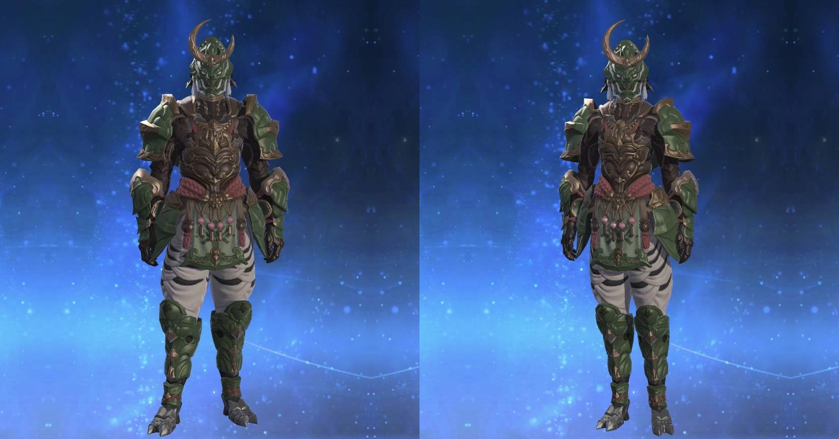 Oyoroi of the Blue ｜ FFXIV ARMOURY COLLECTION