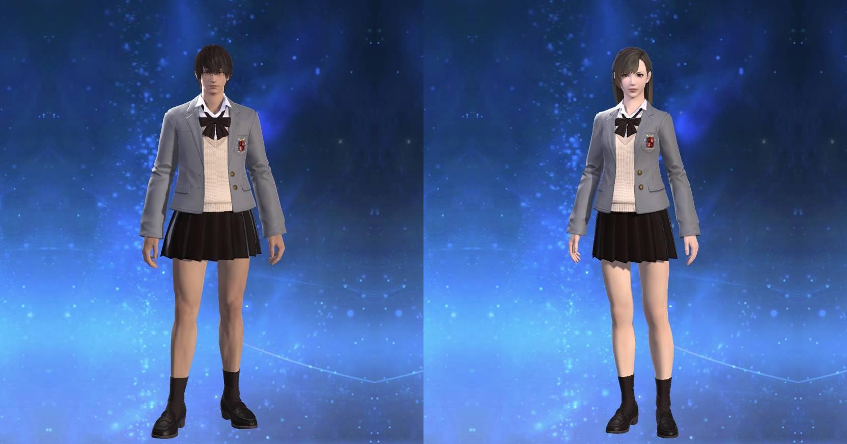 Collegiate Blazer (Bow) ｜ FFXIV ARMOURY COLLECTION