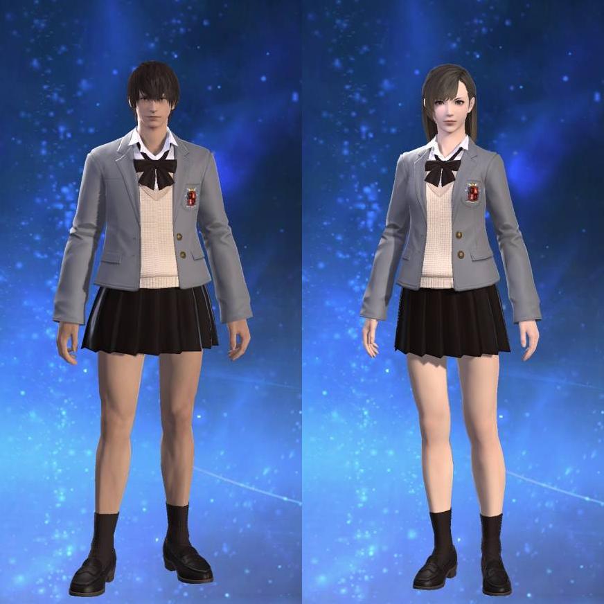 Collegiate Blazer (Tie) | FFXIV ARMOURY COLLECTION
