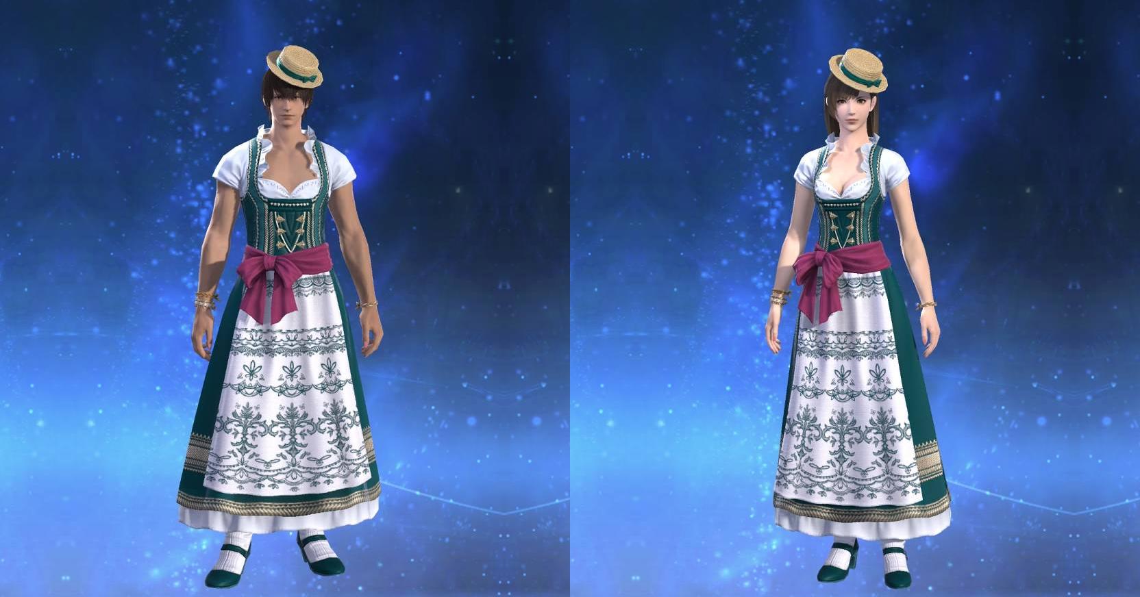 Dirndl’s Bodice ｜ FFXIV ARMOURY COLLECTION