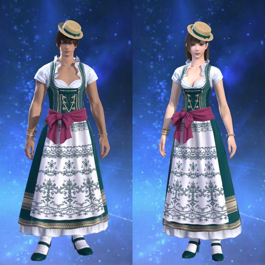 Dirndl's Bodice ｜ FFXIV ARMOURY COLLECTION