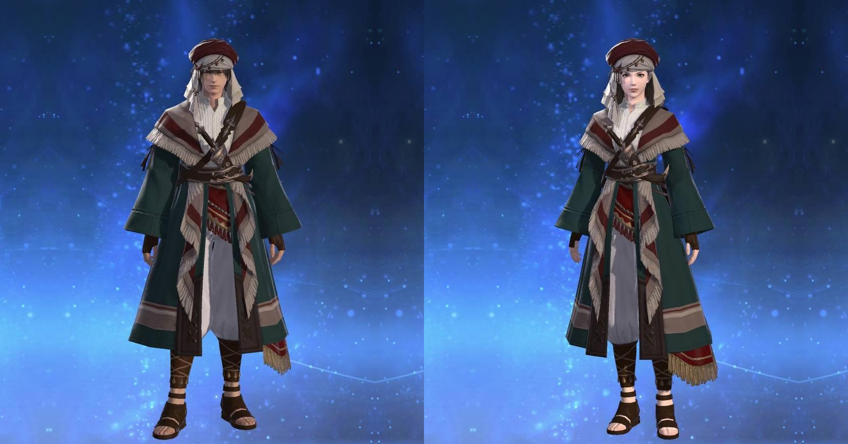 Nabaath Coat of Scouting ｜ FFXIV ARMOURY COLLECTION