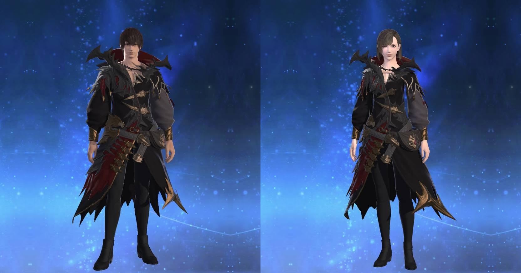 Ornate Facet Coat of Casting ｜ FFXIV ARMOURY COLLECTION