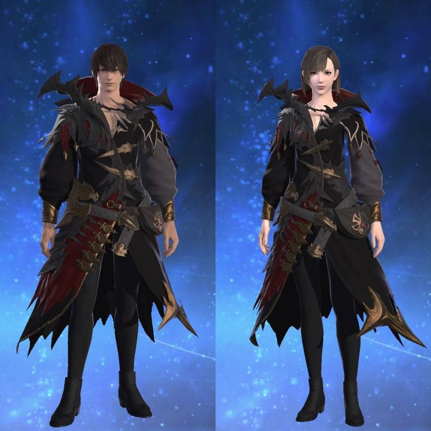 Ornate Facet Coat of Casting ｜ FFXIV ARMOURY COLLECTION